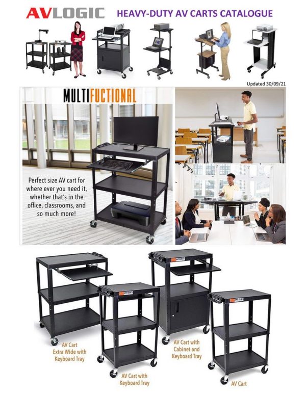 AVLOGIC AV Cart and TV Stand Catalogue – AV-Logic