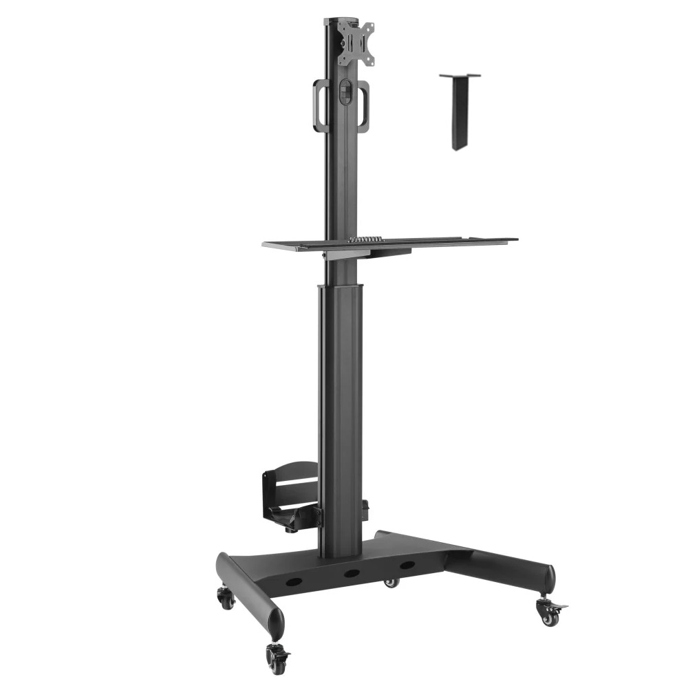 AV-LOGIC Mobile PC Monitor Stand with PTZ camera adjustable mount – AV ...